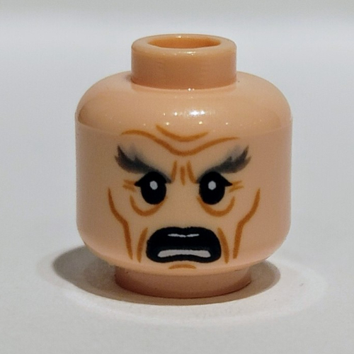 LEGO PART 3626cpr1253 Minifig Head Gandalf / Ant-Man (Hank Pym), Thick ...