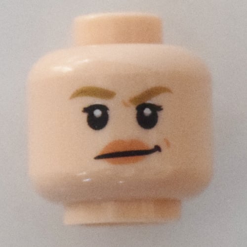 LEGO PART 3626cpr2613 Minifig Head Ellie Sattler / Fleur Delacour ...