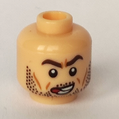 LEGO PART 3626cpr2653 Minifig Head Alastor Mad-Eye Moody / Barty Crouch ...