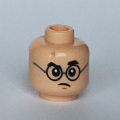 LEGO PART 3626cpr3493 Minifig Head Harry Potter / Gregory Goyle, Dual ...