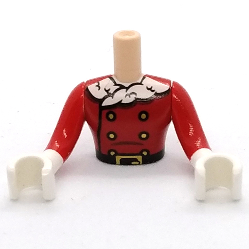 LEGO PART 92815c02pr0002 Minidoll Torso Man with Santa Suit print ...