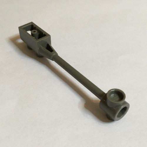 LEGO PART 30359b Bar 1 x 8 with Brick 1 x 2 Curved Top End (Axle Holder ...