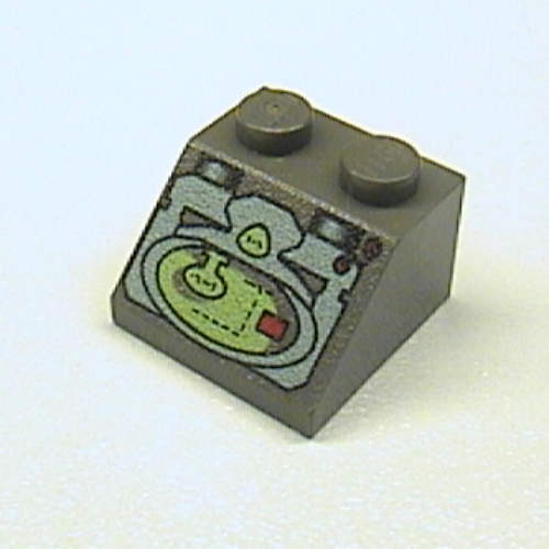 LEGO PART 3039pr9950 Slope 45° 2 x 2 with LoM Elliptical Display Print ...