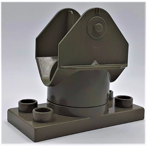 LEGO PART 4567c02 Duplo Turntable Base, 2 x 4 Plate with Ladder Holder ...