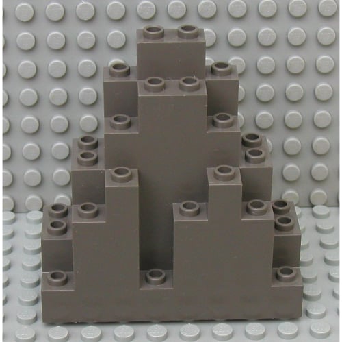 LEGO PART 6083 Rock Panel Triangular 3 x 8 x 7 (aka LURP) | Rebrickable ...