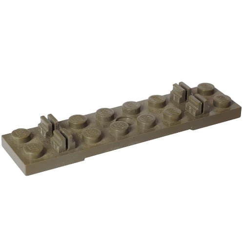 LEGO PART 767 Train Track Sleeper Plate 2 x 8 without Cable Grooves ...