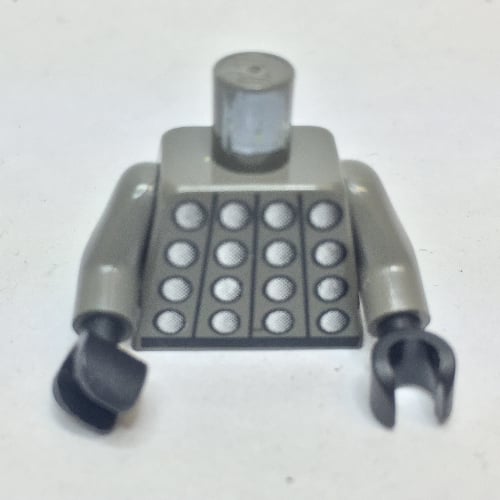 LEGO PART 973c08h03pr0083 Torso Soccer Goalie Studded Armor / '1' on ...