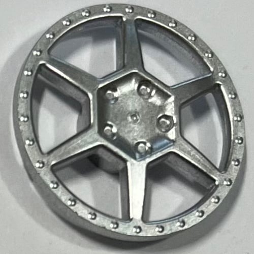 LEGO PART 1900 Wheel Cover 6 Spoke, Rivets on Outer Rim | Rebrickable ...