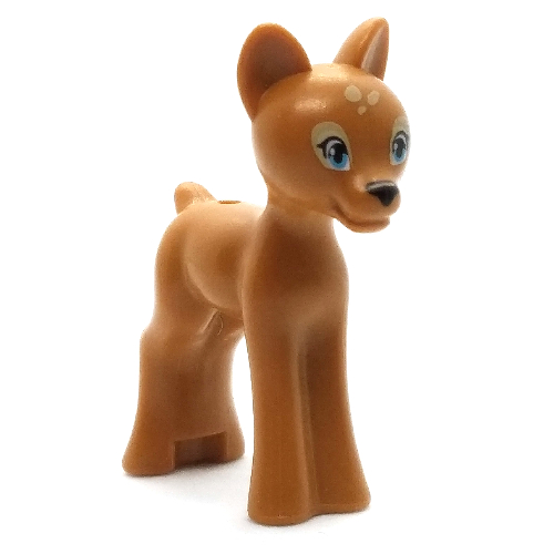 LEGO PART 13393pr0001 Animal, Deer / Fawn with Blue Eyes Print ...
