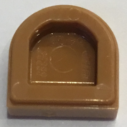 LEGO PART 24246 Tile Round 1 x 1 Half Circle | Rebrickable - Build with ...