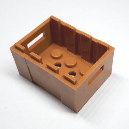 LEGO PART 30150 Box / Crate with Handholds 3 x 4 x 1 2/3 | Rebrickable ...
