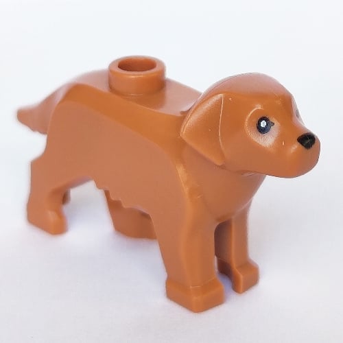 LEGO PART 69962pr0002 Animal, Dog, with 1 Eye and Nose Print ...