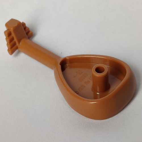 LEGO PART 80503pr0001 Musical Instrument Lute with White Strings print ...