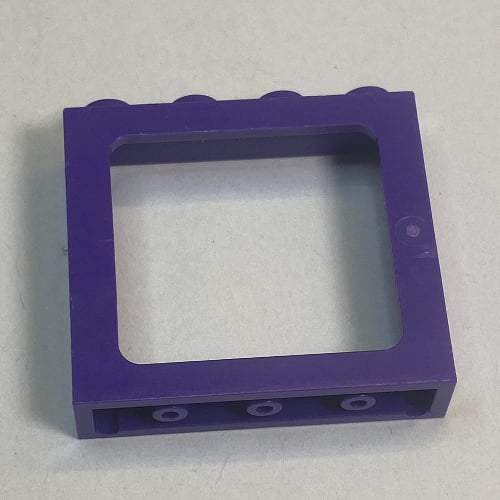 LEGO PART 6556 Window 1 x 4 x 3 Train with Shutter Holes and Solid ...