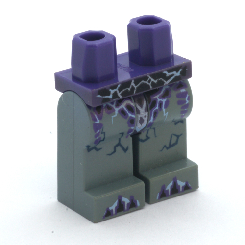 LEGO PART 970c24pr1298 Hips and Sand Blue Legs with Black and Dark ...