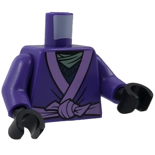 LEGO PART 973c09h03pr9974 Torso Robe with Medium Lavender Trim and ...