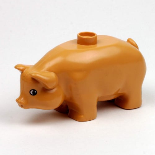 LEGO PART 75722 Duplo Animal Pig, Adult | Rebrickable - Build with LEGO