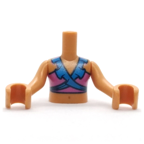 LEGO PART 92456c03pr0284 Minidoll Torso Girl with Dark Pink Bikini ...