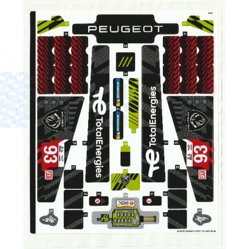 LEGO PART 10104257 Sticker Sheet 2 for Set 42156-1 | Rebrickable ...