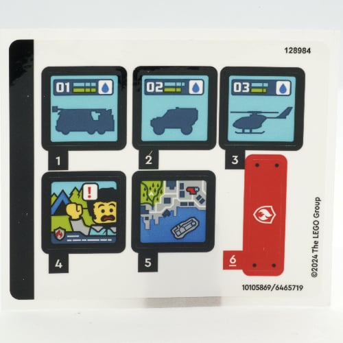 LEGO PART 10105869 Sticker Sheet for Set 60414-1 | Rebrickable - Build ...