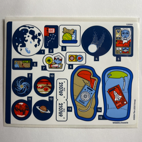 LEGO PART 10106052 Sticker Sheet for Set 42603-1 | Rebrickable - Build with LEGO