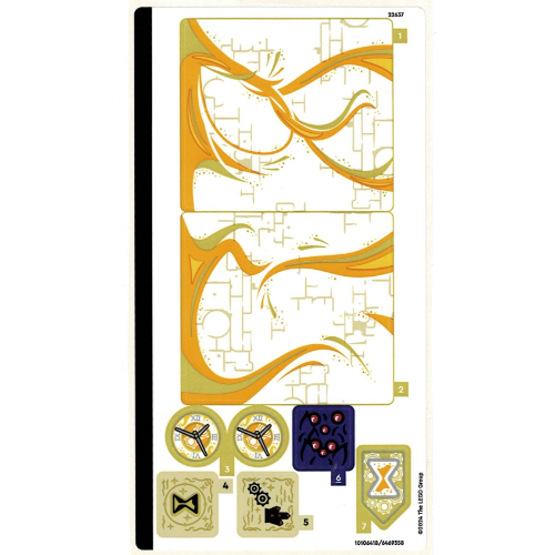 LEGO PART 10106418 Sticker Sheet for Set 71477-1 | Rebrickable - Build ...