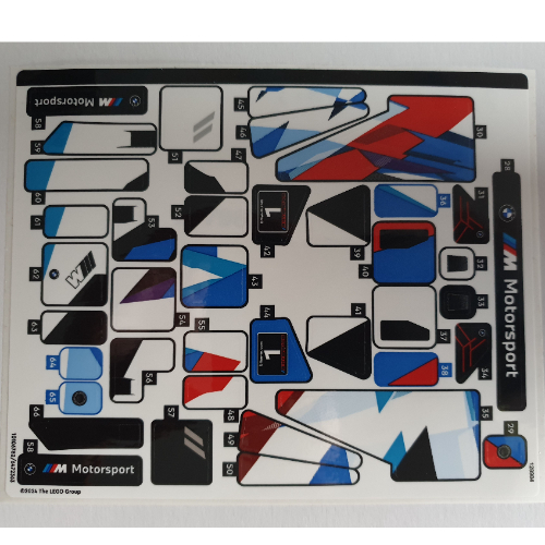 LEGO PART 10106782 Sticker Sheet 2 for Set 76922-1 | Rebrickable ...