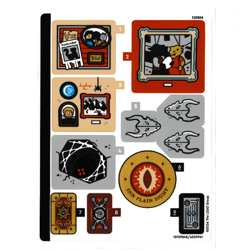 LEGO PART 10109848 Sticker Sheet for Set 21348-1 | Rebrickable - Build ...