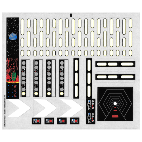 LEGO PART 64169 Sticker Sheet for Set 10188-1 | Rebrickable - Build ...