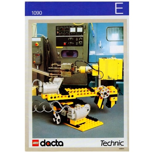 LEGO PART 1090be Activity Booklet E - Robot Arm - Set 1090 ...