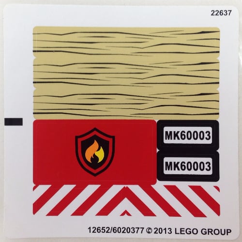 LEGO PART 12652 Sticker Sheet for Set 60003-1 | Rebrickable - Build ...