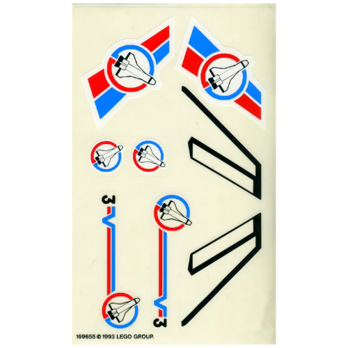 LEGO PART 169655 Sticker Sheet 1 for Set 6544-1 | Rebrickable - Build ...
