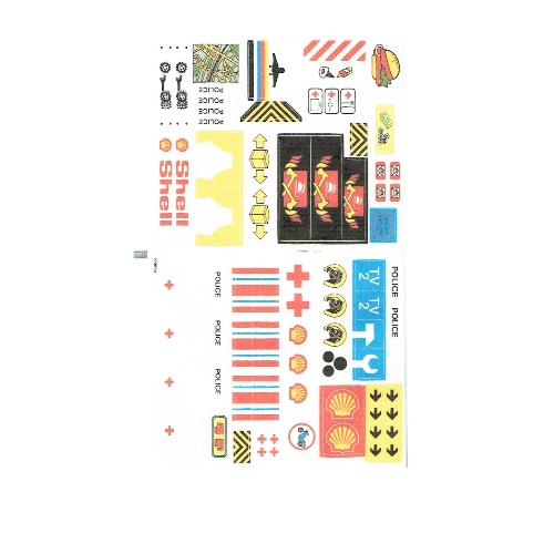 LEGO PART 199699 Sticker Sheet for Book 250-1 | Rebrickable - Build ...