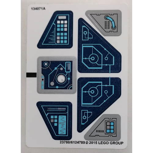 LEGO PART 23759 Sticker Sheet for Set 71200-1 | Rebrickable - Build ...