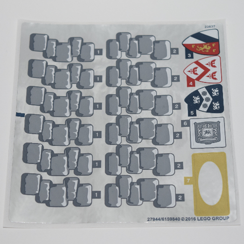 LEGO PART 27944 Sticker Sheet for Set 71040-1 | Rebrickable - Build ...