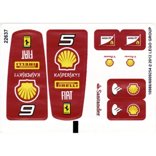 LEGO PART 10986 Sticker Sheet for Set 30190-1 | Rebrickable - Build ...