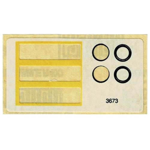 LEGO PART 3673stk Sticker Sheet for Set 699-1 | Rebrickable - Build ...