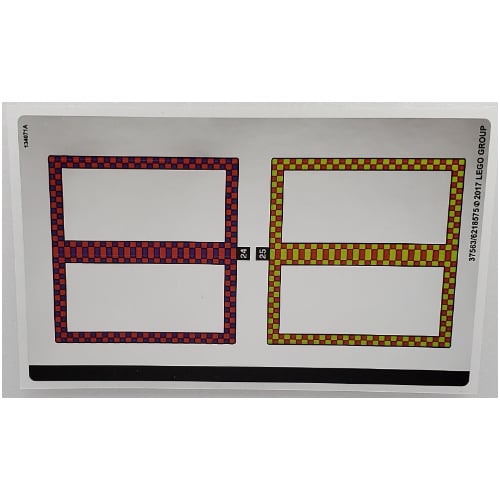 LEGO PART 37563 Sticker Sheet 2 for Set 70922-1 | Rebrickable - Build ...