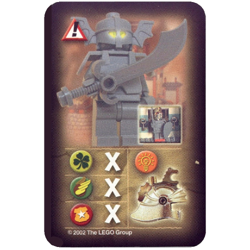 LEGO PART cardupn0029pr0073 Trading Card, Orient, Hazards - Dragon ...
