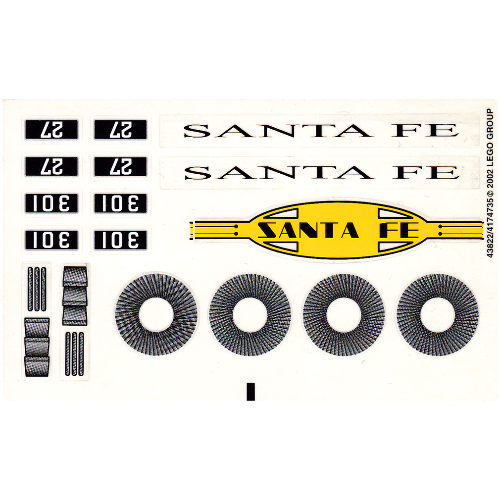 LEGO PART 43822 Sticker Sheet for Set 10020-1 | Rebrickable - Build ...