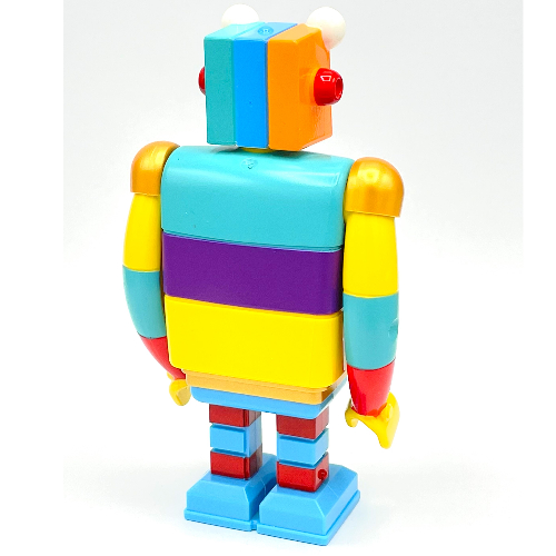 LEGO PART 44436 Duplo Figure Little Robots, Stripy | Rebrickable ...