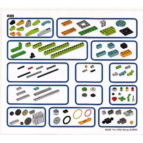 LEGO PART 45300 Sticker Sheet for Set 45300-1 | Rebrickable - Build ...