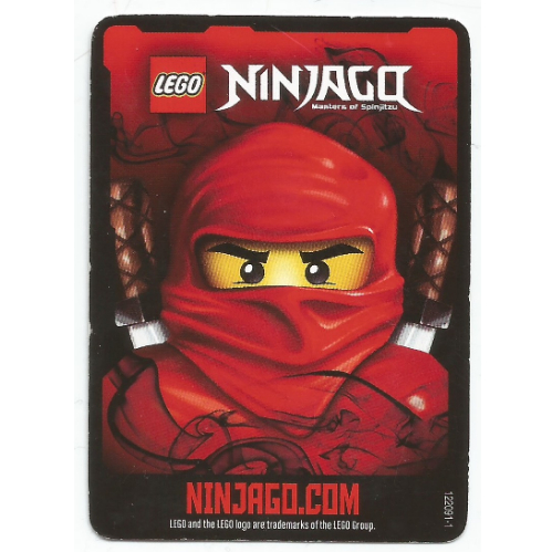LEGO PART 4612696 Trading Card, Ninjago Deck #1: 5 - Jay ...