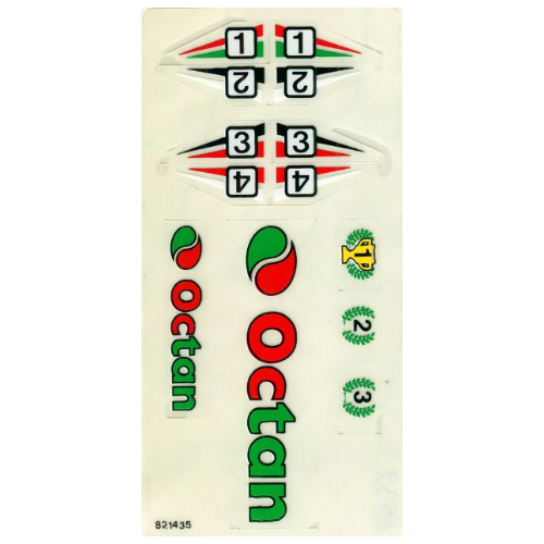 LEGO PART 821435 Sticker Sheet for Set 6539-1 | Rebrickable - Build ...