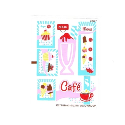 LEGO PART 93272 Sticker Sheet for Set 3061-1 | Rebrickable - Build with ...