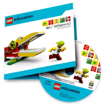 LEGO PART 2000097 CD-Rom/DVD-Rom, WeDo Software v1.2 and Activity Pack ...