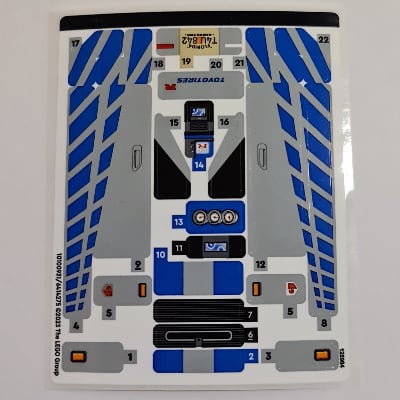 LEGO PART 10100931 Sticker Sheet for Set 76917-1 | Rebrickable - Build ...