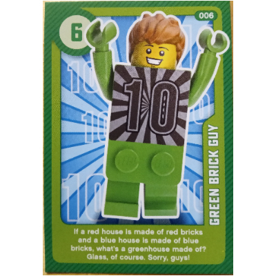LEGO PART cardupn0028pr0006 Trading Card, Create the World Living ...