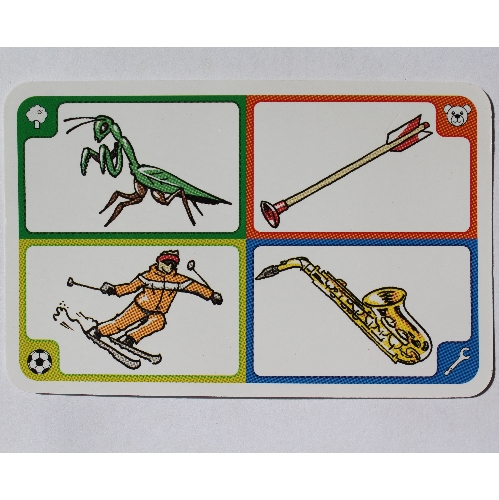 LEGO PART cardupn0072pr0112 Game Card, Creationary, 112 Praying Mantis ...