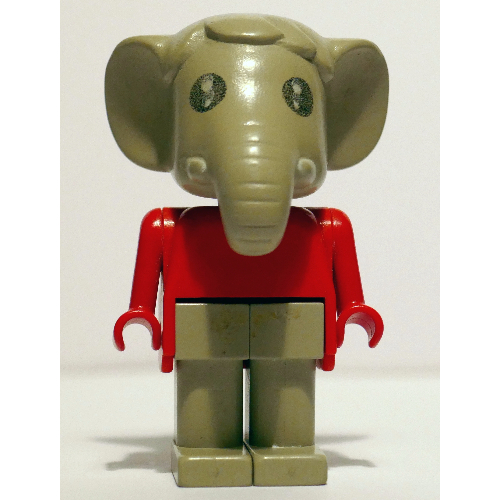 LEGO PART fabfig0009c03pr0001 Fabuland Figure, Edward (Elton) Elephant ...